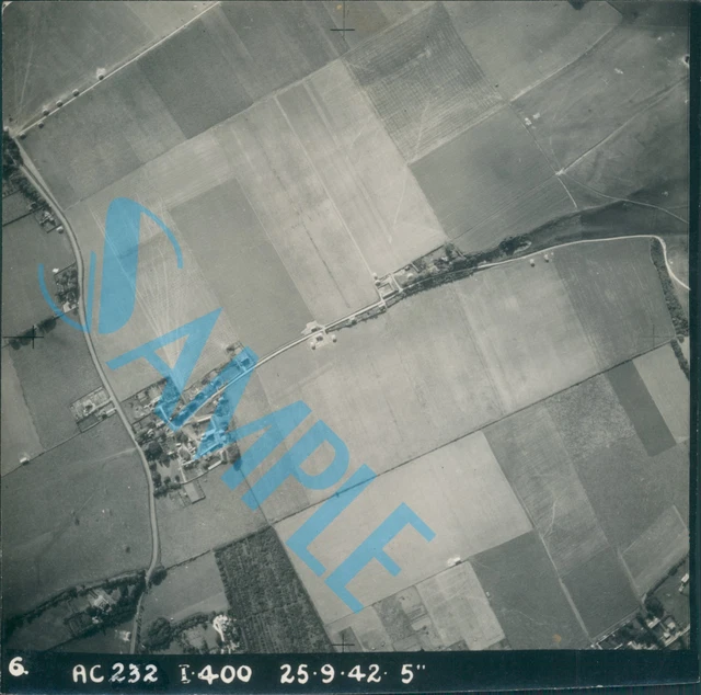 ORIG WW2 PHOTO Operation Bodyguard D Day deception Fake defence points ...