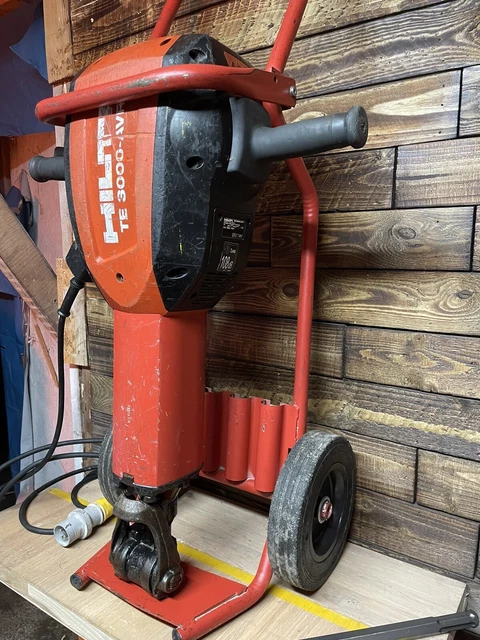 HILTI TE3000 AVR Heavy Duty Breaker With Trolley 110v £935.00 - PicClick UK