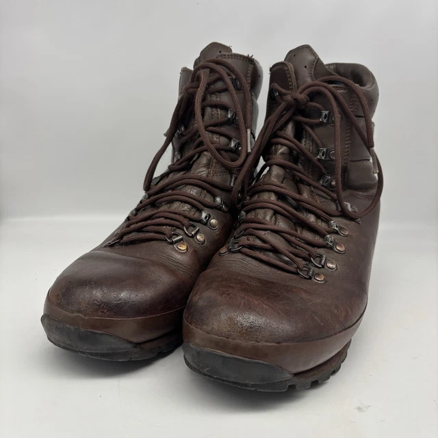 BRITISH ARMY ALTBERG Boots Combat Brown Issue Vibram Sole Male Defender ...