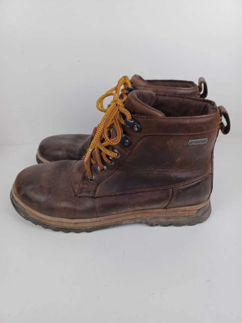 CLARKS MENS GORE-TEX Lace-Up Walking Boots UK 7 H Wide Fit Brown ...