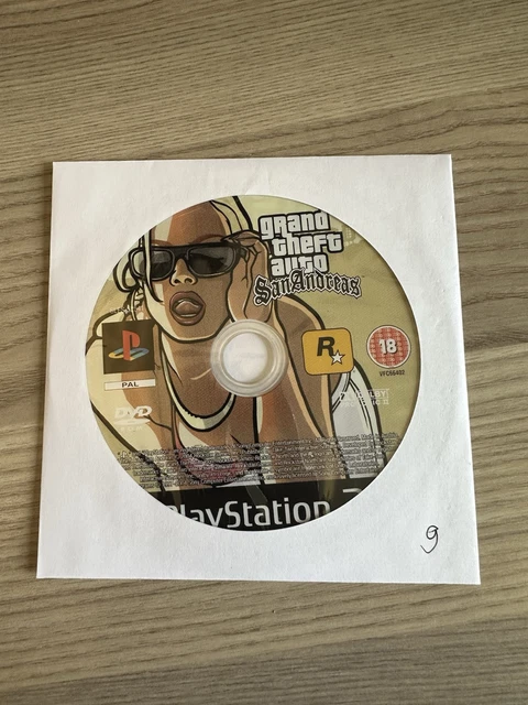 GRAND THEFT AUTO GTA San Andreas PlayStation 2 PS2 Disc Only £4.99 ...