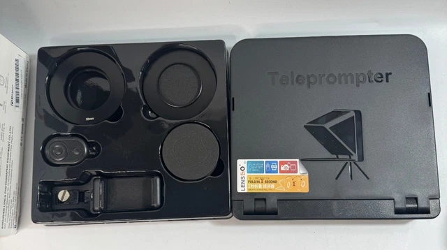 LENSGO TC7 PROTABLE Foldable Teleprompter Prompter for Cell Phones ...