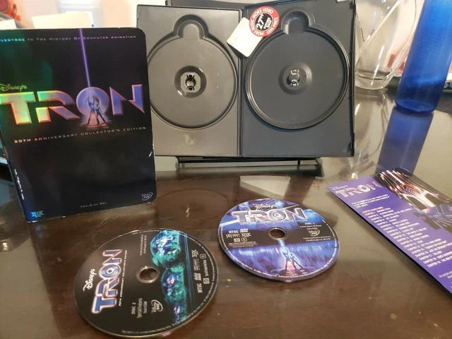 TRON DISNEY'S (DVD, 2002, 2-Disc Set, 20th Anniversary Collectors ...