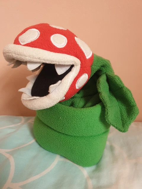 SUPER MARIO BROS Piranha Plant Hand Puppet Plush Soft Toy £39.99 ...