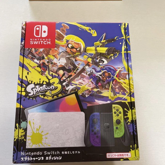 [IN STOCK] NINTENDO Switch OLED Model Splatoon 3 Edition Console BRAND ...