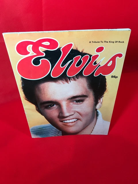 ELVIS A TRIBUTE To King Of Rock Elvis Presley 1977 Phoebus Magazine EUR ...