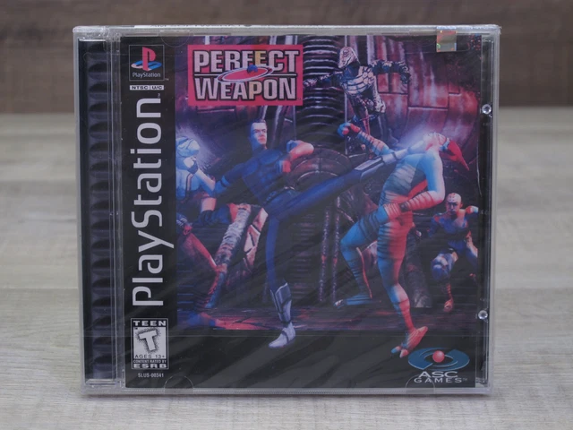 PERFECT WEAPON (SONY PlayStation 1 PS1 1996) Factory Sealed Brand New ...