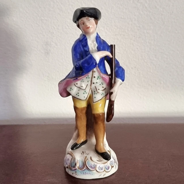 FIGURINE STATUETTE EN Porcelaine Chelsea Samson Signé EUR 85,00 ...