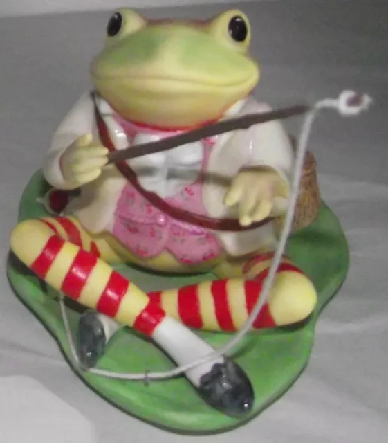 BORDER FINE ARTS Peter Rabbit & Friends A2454 Mr Jeremy Fisher Frog ...