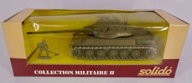 SOLIDO AMX 30 No6060 - WWII French Tank & Figures - Diecast Model 1:50 ...
