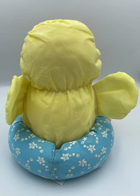 VINTAGE 1988 FISHER-PRICE Puffalump Floating Tubby Duck Bath Toy 8" $20 ...