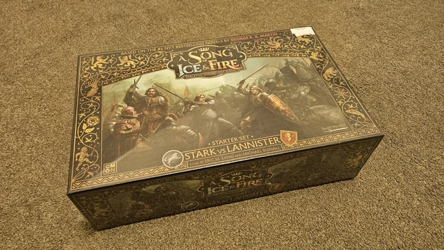 ASOIAF A SONG of Ice and Fire Miniatures: Stark vs Lannister Starter ...