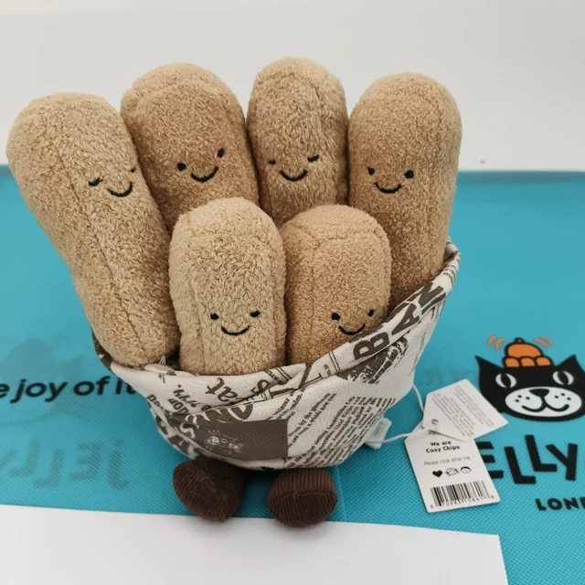 JELLYCAT COSY CHIPS 16cm soft plush toy new with tags dust bag £14.54 ...