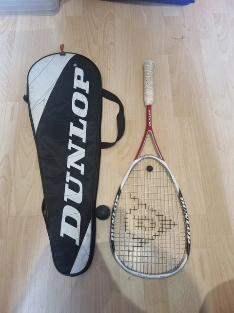 DUNLOP AEROGEL TOUR Plus squash Racket With Case And Ball £25.00 ...