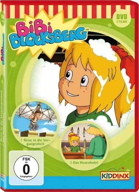 BIBI BLOCKSBERG DVD: Reise Vergangenheit & Hexenhotel Kinderfilm ...