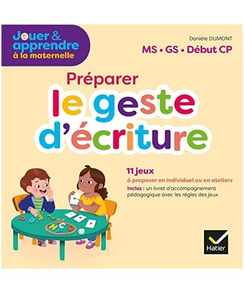 JOUER & APPRENDRE Français Maternelle PS, MS, GS Éd 2021 Boite de jeux ...