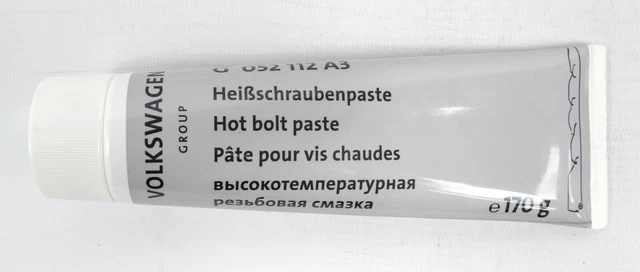 AUDI VW TURBOCHARGER Hot Bolt Paste 170G Tube Genuine Part G052112A3 £ ...