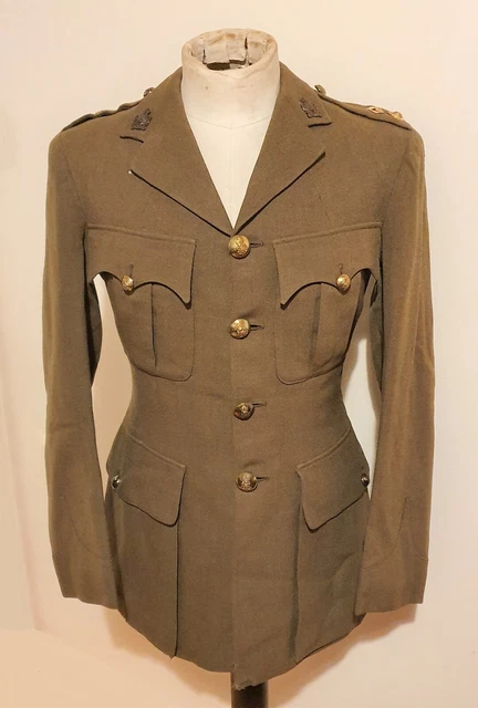 ORIGINAL WW2 BRITISH Army Intelligence Corps Officer Lt Col Service ...