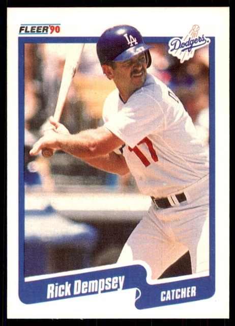 1990 CARTES DE baseball Fleer Rick Dempsey #392 EUR 2,02 - PicClick FR