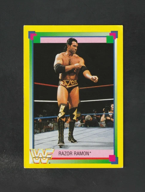 RARE 1993 MERLIN WWF ~~ Razor Ramon #42 ~ Scott Hall ~~ LOOK! $35.00 ...