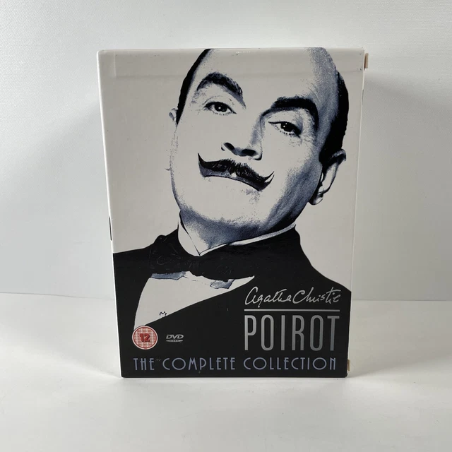 AGATHA CHRISTIE: POIROT Complete Collection DVDs | 53 Episodes | Murder ...
