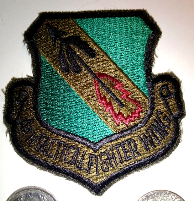 USAF 4TH TACTICAL Fighter Wing Patch Badge Crest $19.00 - PicClick CA