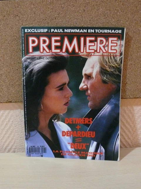 REVUE CINEMA-PREMIERE-M. DETMERS/G. Depardieu-N° 143-Fevrier 1989 EUR 2,00 - PicClick FR