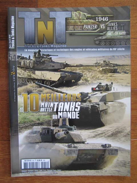 TNT TRUCKS & Tanks N°54. Les 10 meilleurs Main Battle Tanks du monde ...