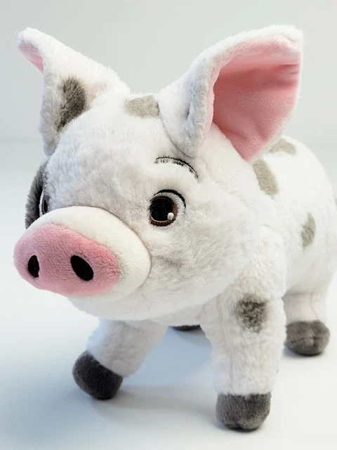 DISNEY STORE GENUINE Authentic Moana Movie Stuffed Animal Pet PUA Pig ...