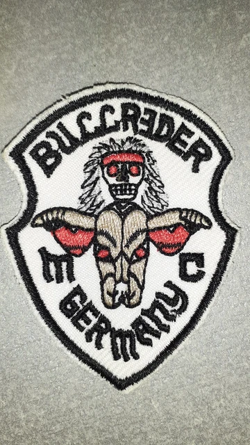 BULLRIDER MC PATCH Aufnäher Biker Rocker kutte Motorradclub EUR 13,63 ...