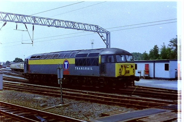 35MM RAILWAY COLOUR Negative Class 56 049 at Crewe £2.54 - PicClick UK