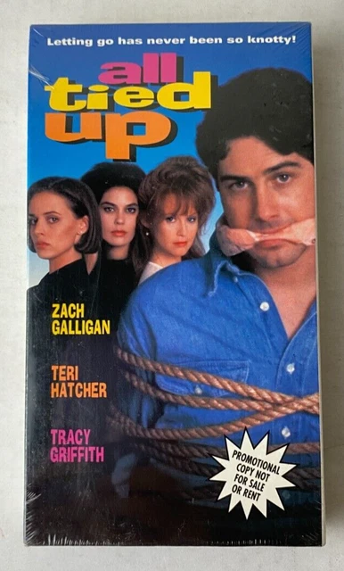ALL TIED UP Zach Galligan Teri Hatcher Tracy Griffith 1992 Columbia ...