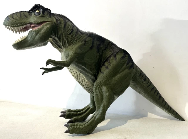 THE LOST WORLD Jurassic Park T-Rex Super Action Full Body Puppet 1996 ...