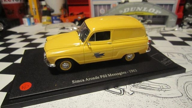 SIMCA ARONDE P60 Messagere De 1963 Au 1/43 Neuve Sur Son Socle EUR 8,00 ...