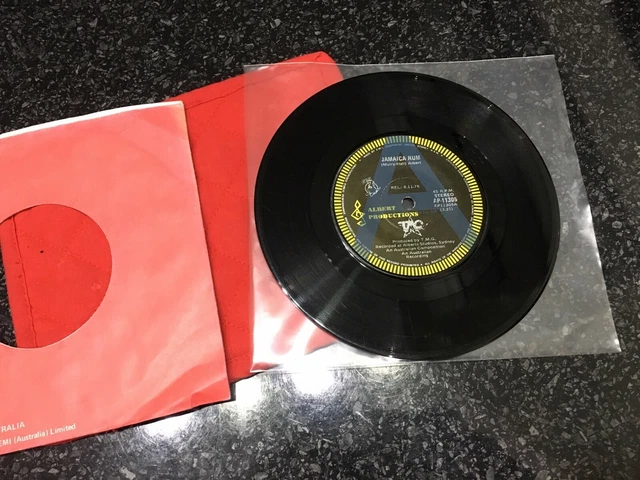 TMG JAMAICA RUM/WANTED Man Double Sided A Label Alberts Promo 1976 ...