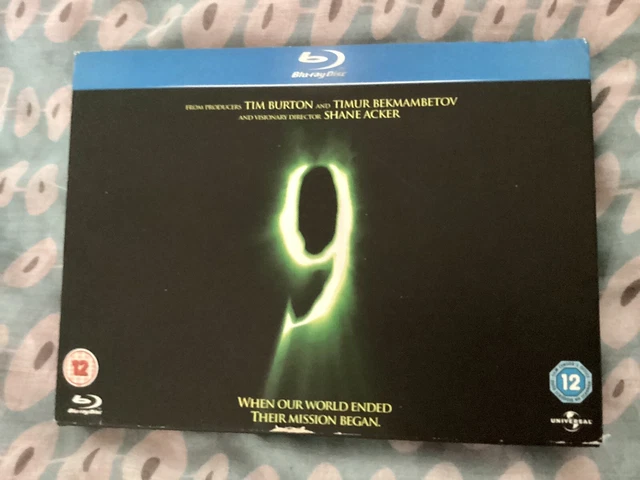 NINE 9 SPECIAL Edition Blu-Ray With Graphic Novel Hardback Book Tim ...