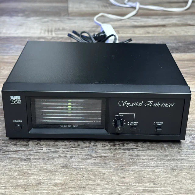VINTAGE BSR MODEL SE-ONE Spatial Enhancer Stereo Image Expander Made in ...