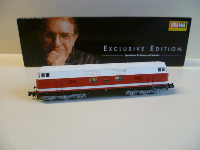 BRAWA N 1312 Diesellokomotive V180 der DR / Nr. BR 118 785-5 mit der ...