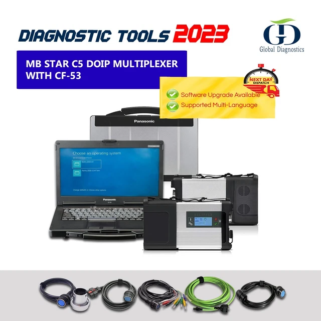 MB STAR XENTRY WIS EPC C5 doip Multiplexer 2023 +Panasonic CF 53 £999. ...