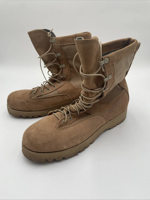 BELLEVILLE MILITARY SAFE To Fly Boots 790A USA Vibram Gore-Tex Size 10. ...