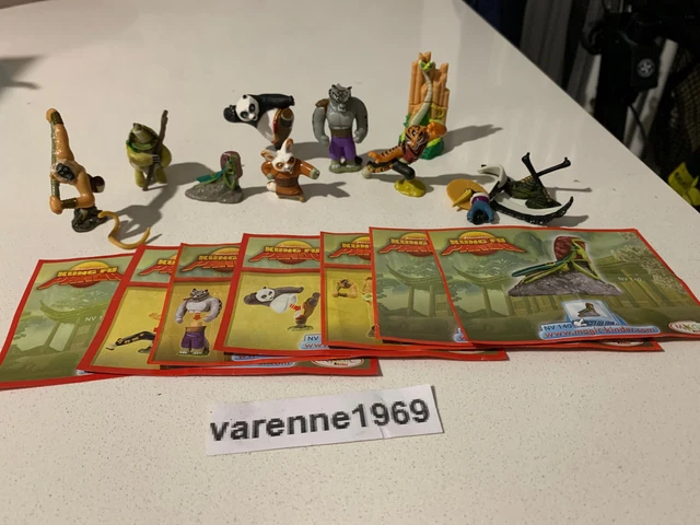 KINDER SORPRESA KUNG Fu Panda 2 Serie Completa + Tutte Le Cartine ...