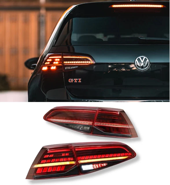 REAR LED TAIL Lights Dynamic Indicators Mk7.5 Look For Vw Golf Mk7 2013 ...