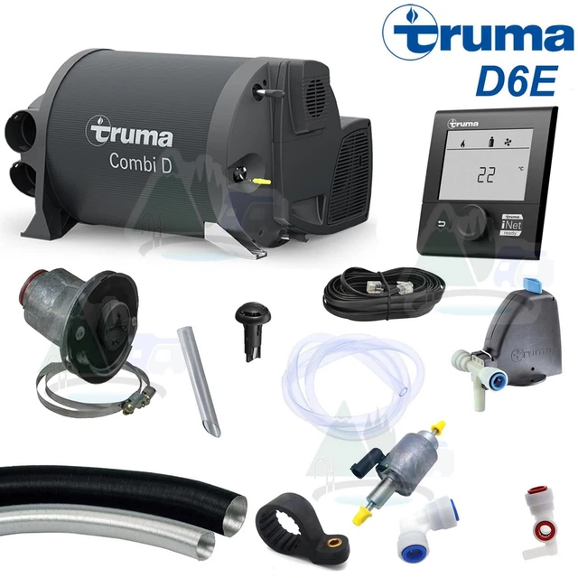 TRUMA COMBI D6E Diesel & Electric Air And Water Heater Kit For ...