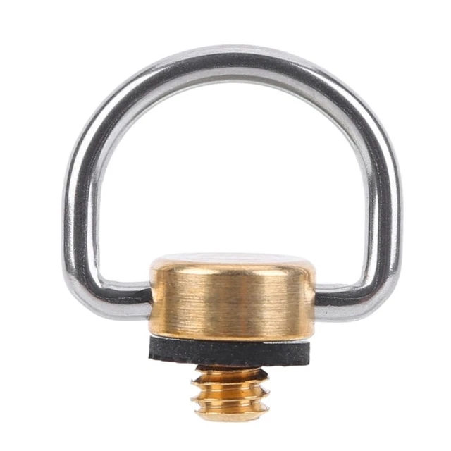 1/4INCH D-RINGS ADAPTER Tripods Monopod Quick Release Plate Camera ...