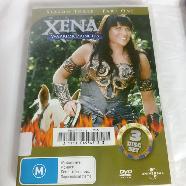 XENA WARRIOR PRINCESS: Season Three Part One DVD - Region 2 and 4 - Action $9.99 - PicClick AU