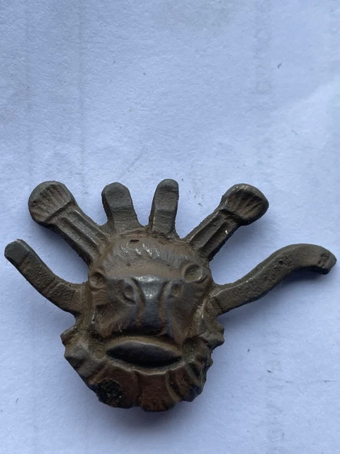 SAXON/EARLY MEDIEVAL ZOOMORPHIC lion mount £80.00 - PicClick UK