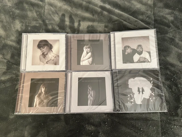 TAYLOR SWIFT TORTURED Poets Department Webstore set esclusivo di 6 CD ...