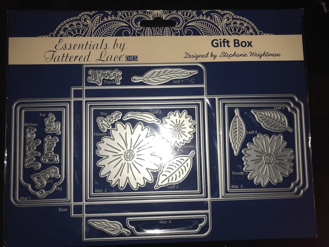 TATTERED LACE - Gift Box Die Set - BNIIP £37.85 - PicClick UK
