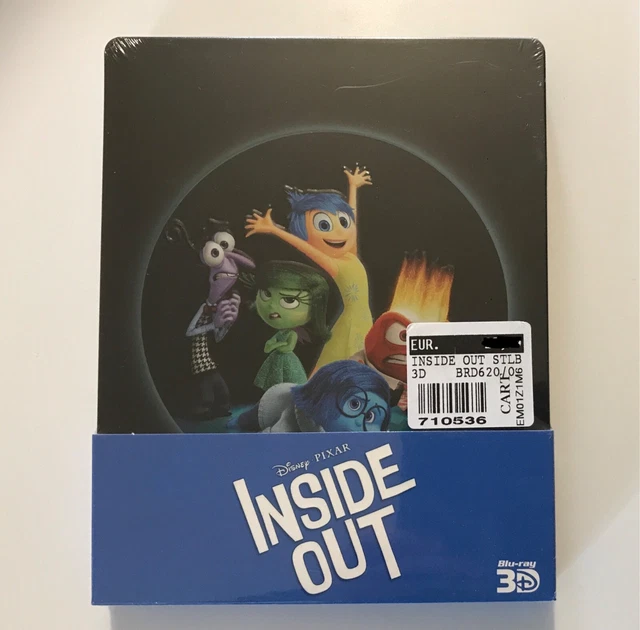 BLU RAY INSIDE out steelbook Walt Disney PIXAR SIGILLATO EUR 70,00 ...