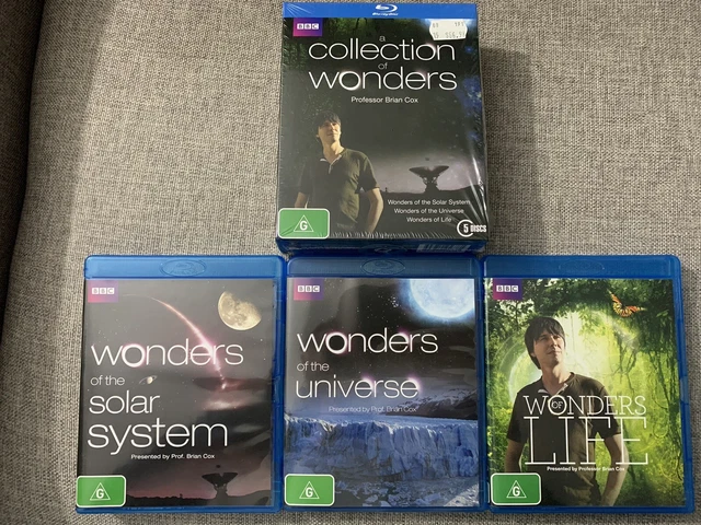 A COLLECTION OF Wonders: Solar System, Universe, Life 5 Disc Bluray Brian Cox EUR 30,75 ...